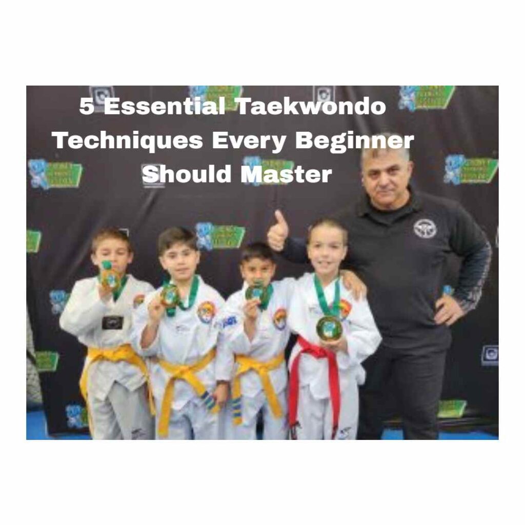 Basic Taekwondo Techniques Every Beginner Should Master | Martial Arts ...